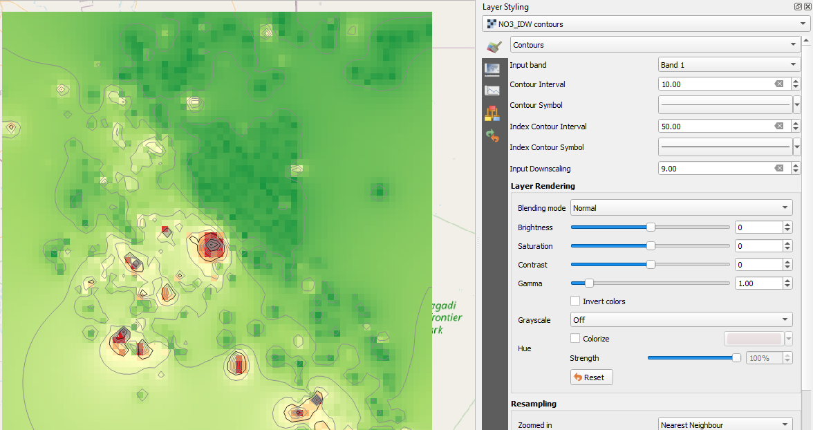 Tutorial: Create a groundwater quality map from borehole data | OCWGIS